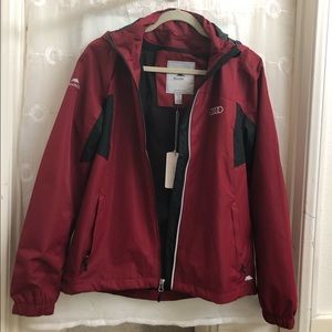 Roots 73 | Jackets & Coats | Nwt Roots 73 Audi Redblack Sports Jacket ...